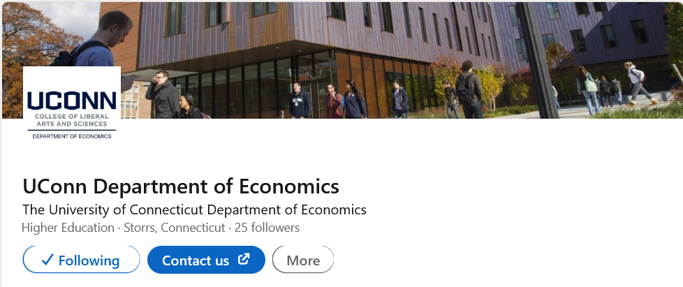 LinkedIn | Department of Economics