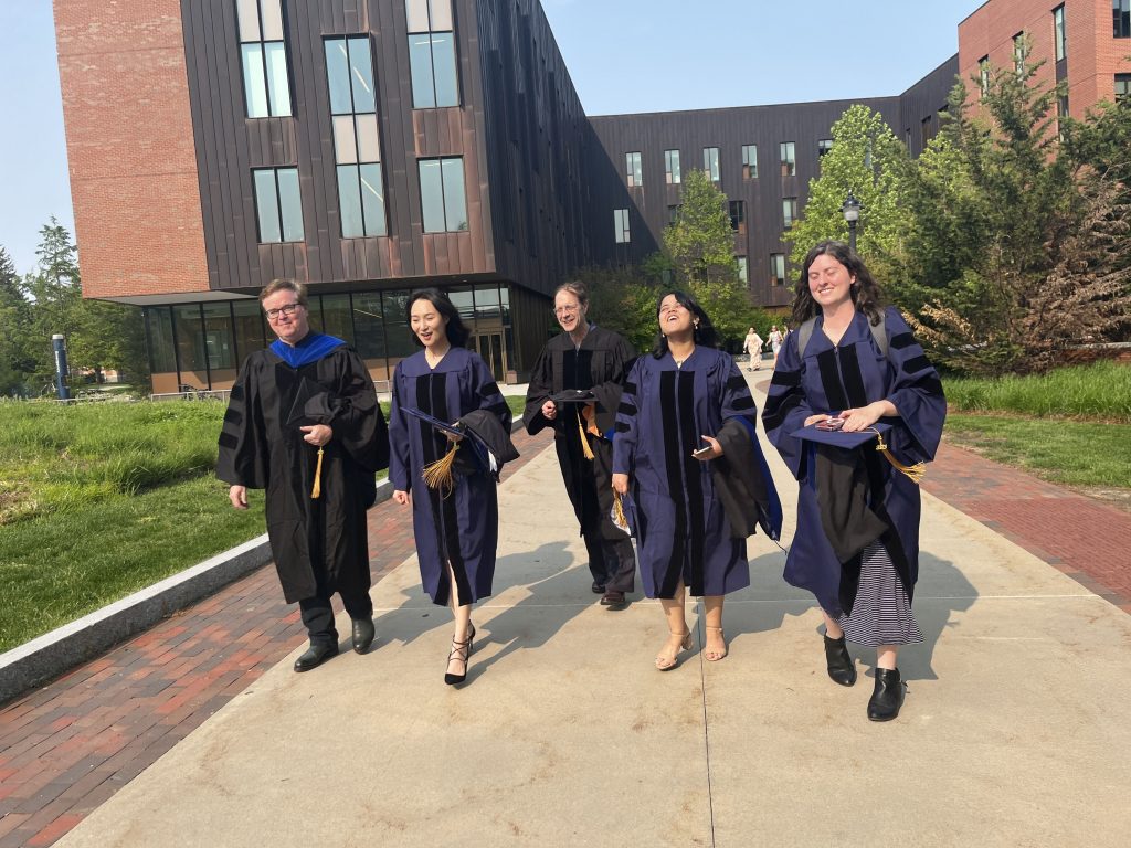 PhD Students Hooded in University’s Commencement Ceremony | Department ...